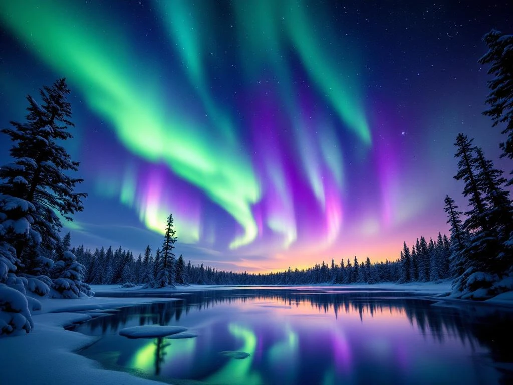 When can you see northern lights in Finland? - Martinselkonen Wilds Centre